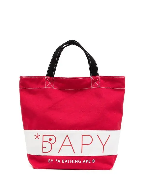 BAPY BY *A BATHING APE® Logo-print Beach Bag