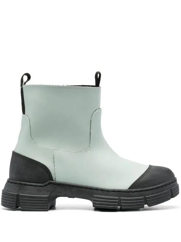 GANNI Chunky Slip-on Boots
