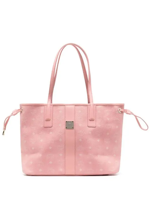 Mcm Medium Liz Reversible Tote Bag - Pink | Editorialist