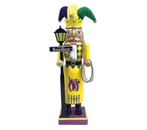 SANTA'S WORKSHOP 14' Bourbon Street Nutcracker
