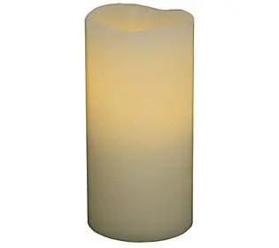 PACIFIC ACCENTS 3' X 6' Melted Top Flameless Ca Ndle