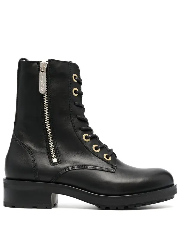 Tommy Hilfiger 40mm Zip-up Biker Boots