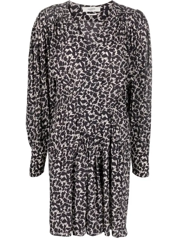 MARANT ETOILE Arone Patterned Dress
