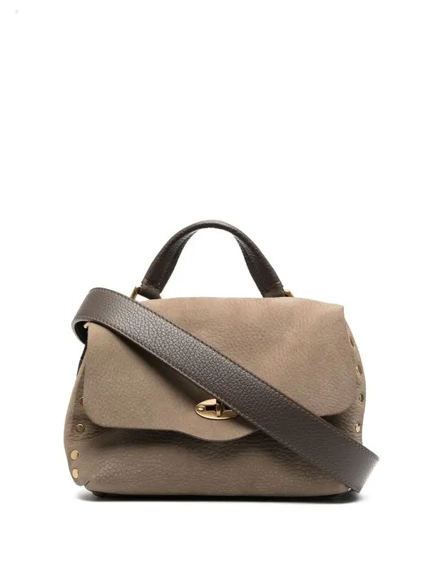 ZANELLATO Postina Stud-detail Crossbody Bag