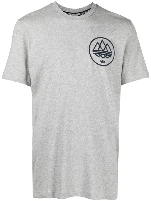 Adidas Recycled-blend Cotton T-shirt