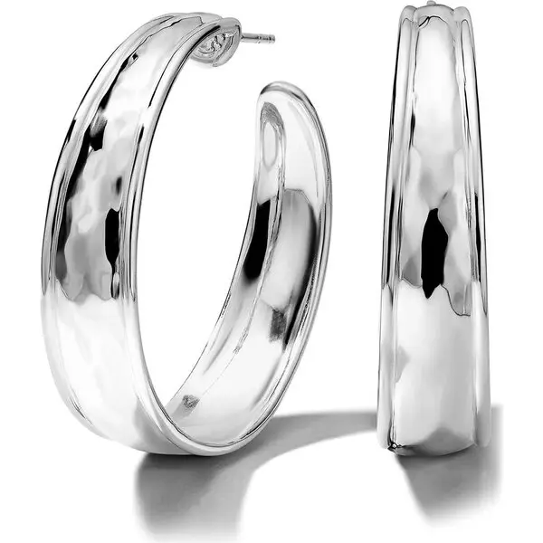 Ippolita Classico Goddess Hoop Earrings - Sterling Silver