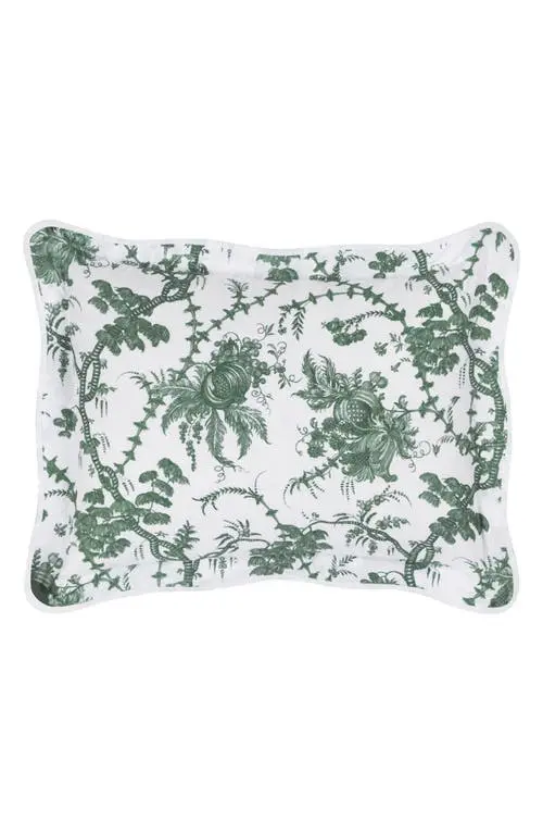 MATOUK San Cristobal Boudoir Sham - Green