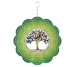 EVERGREEN 10 Optical Illusion Hanging Spinner,tree Of Life - One-color ...