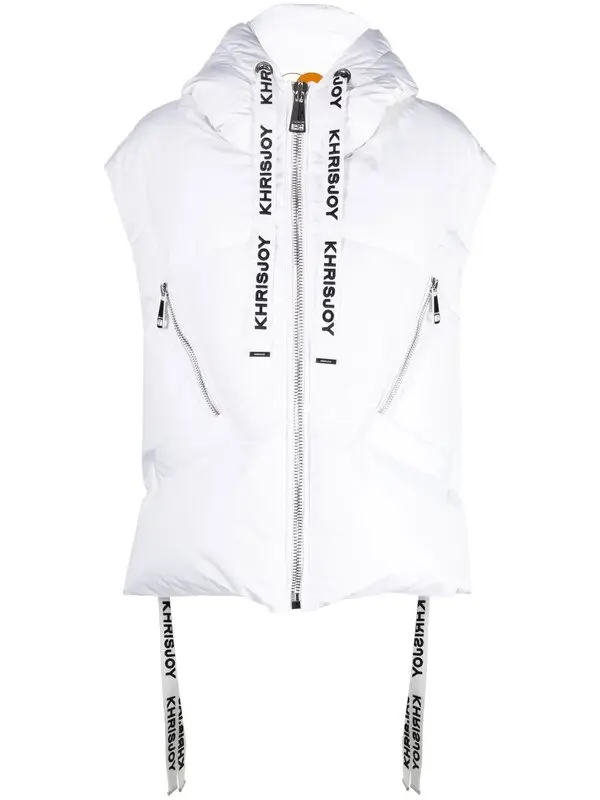 Khrisjoy Iconic Padded Gilet - White