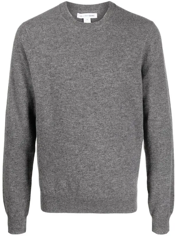 Comme Des Garçons Wool Sweater - Grey