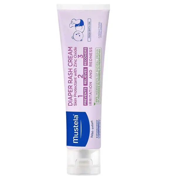 MUSTELA Diaper Rash Cream 1 2 3