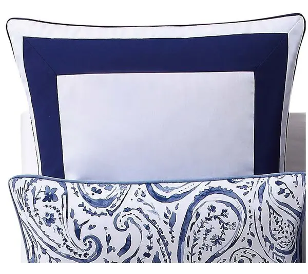 OCEANFRONT RESORT Indienne Paisley European Sha M