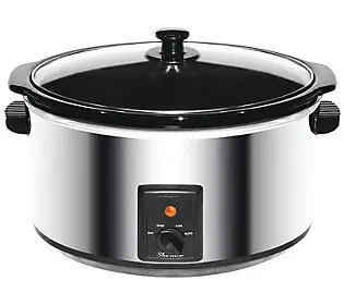 BRENTWOOD 8-qt Stainless Steel Slow Cooker
