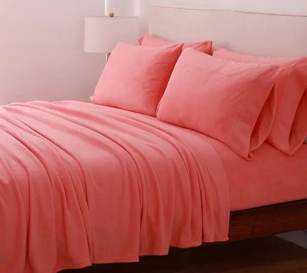 MALDEN MILLS Polar Fleece Sheet Set With Extra Cases King