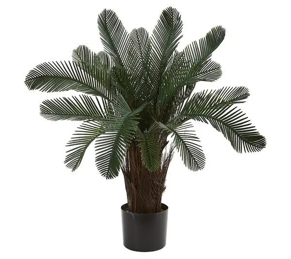 NEARLY NATURAL 2' Cycas Artificial Tree By