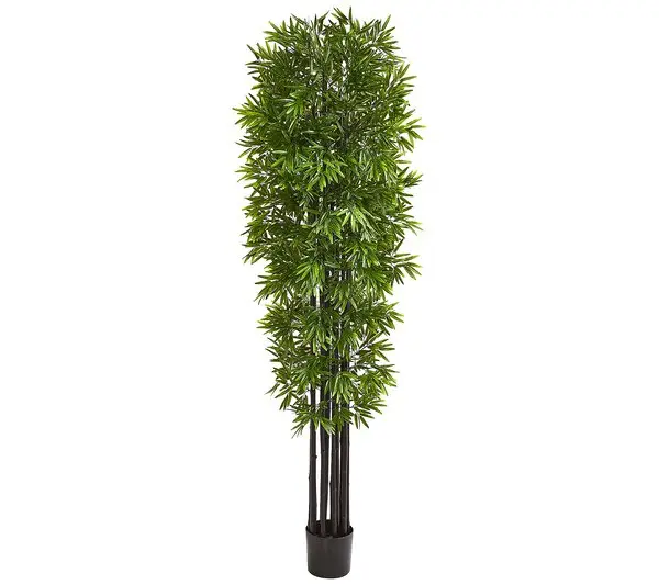 NEARLY NATURAL 7' Bamboo Artificial Tree By