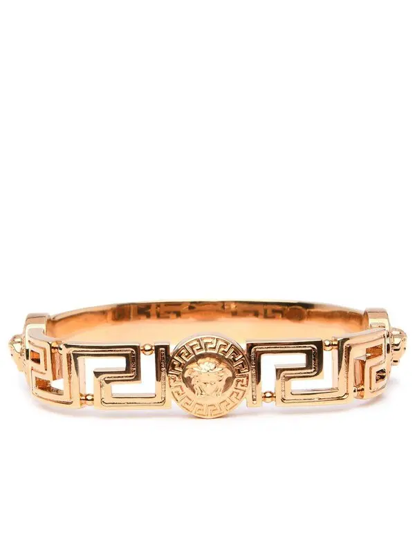 Versace Medusa Detailed Bangle - Giallo | Editorialist