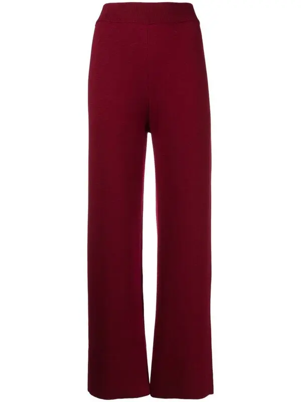 Kenzo Logo Flared-leg Trousers