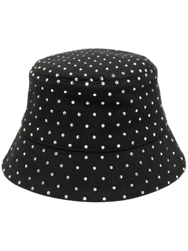 Ruslan Baginskiy Crystal-embellished Bucket Hat