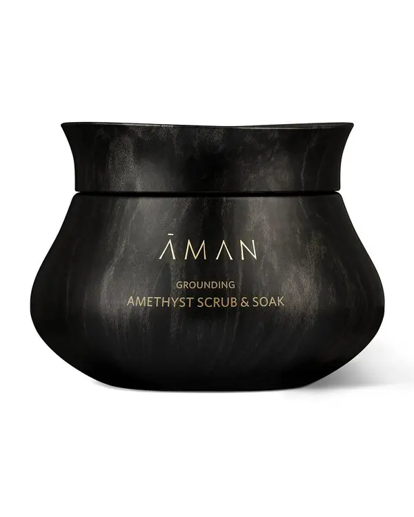AMAN 14 Oz. Grounding Amethyst Scrub And Soak