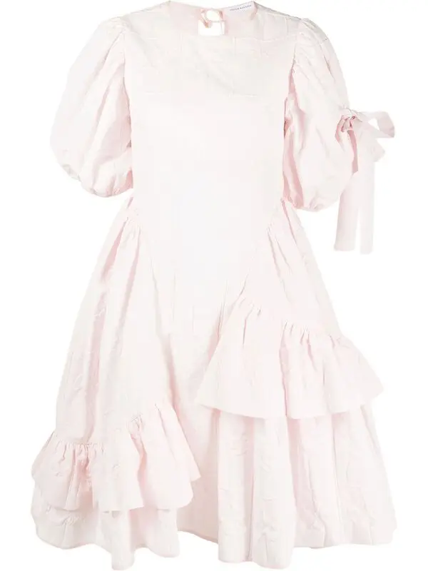 Cecilie Bahnsen Danita Ruffle-trim Midi Dress