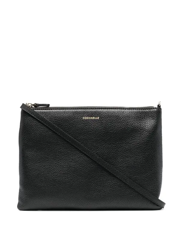 COCCINELLE Pebble-texture Leather Crossbody Bag