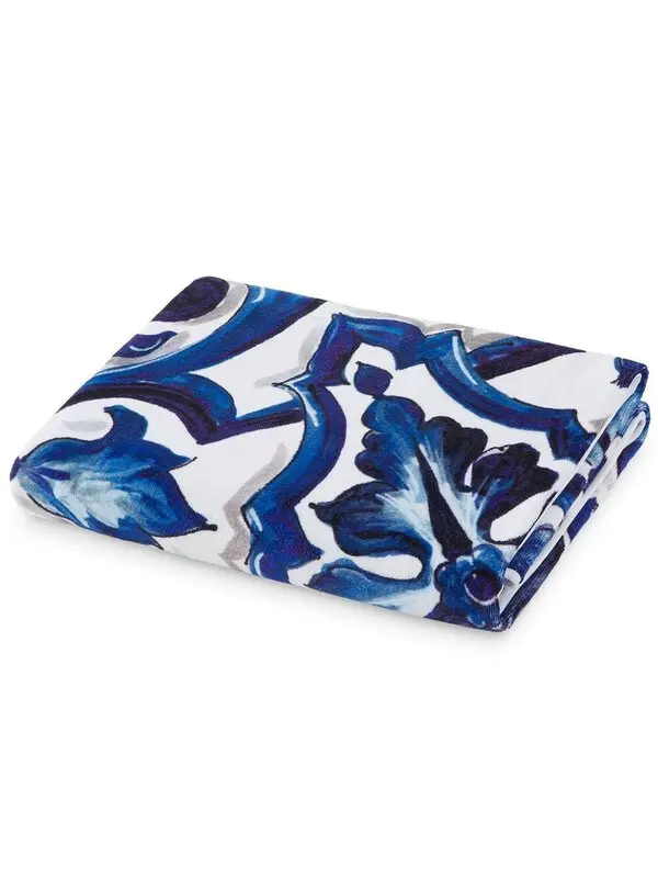 Dolce & Gabbana Terry Cotton Bath Towel