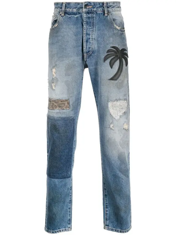 Palm Angels Straight-leg Jeans