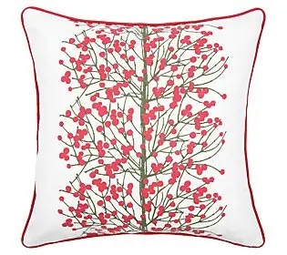 VALERIE PARR HILL 18' X 18' Berries Throw Pillow Valerie