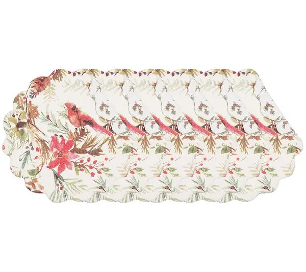 VALERIE PARR HILL Averie Round Placemat Set Of 6 Valerie