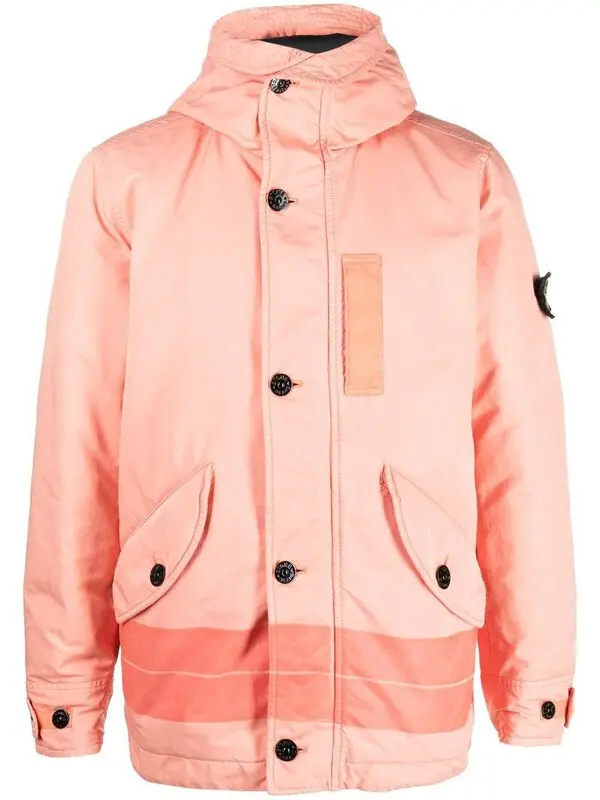Stone Island David-tc Hooded Parka Coat