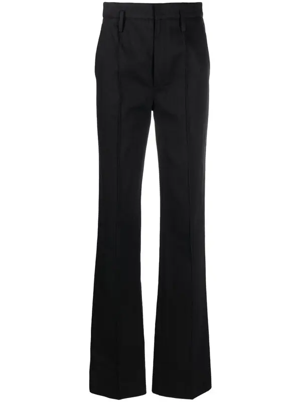 Saint Laurent High-waisted Straight Trousers