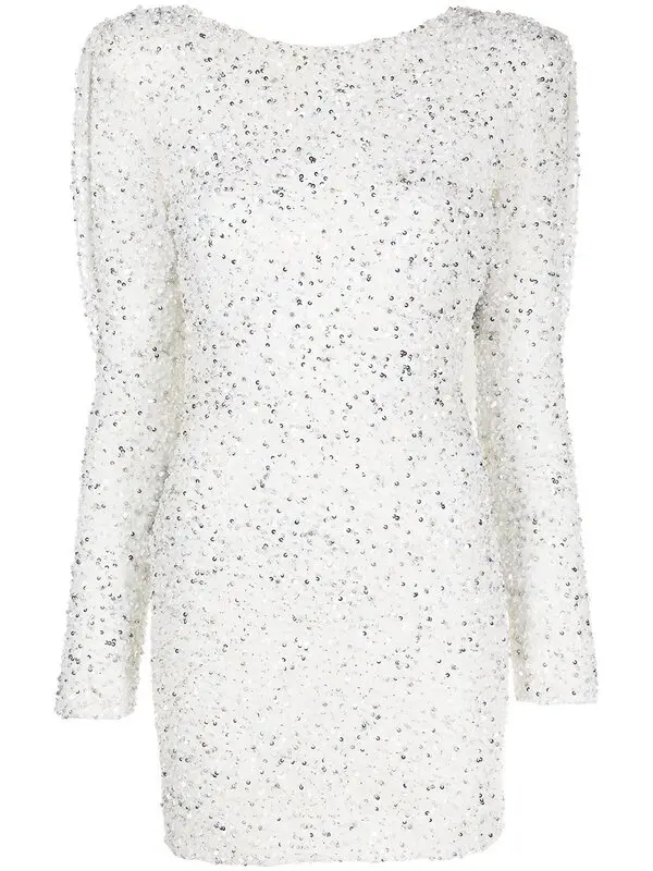 Retrofete Mertzi Sequin-embellished Mini Dress