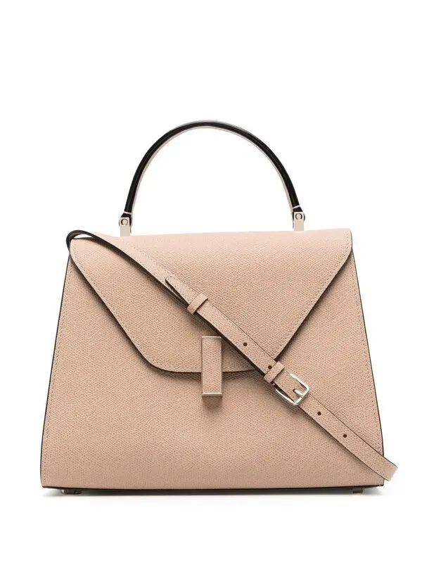 VALEXTRA Iside Medium Tote Bag - Neutrals