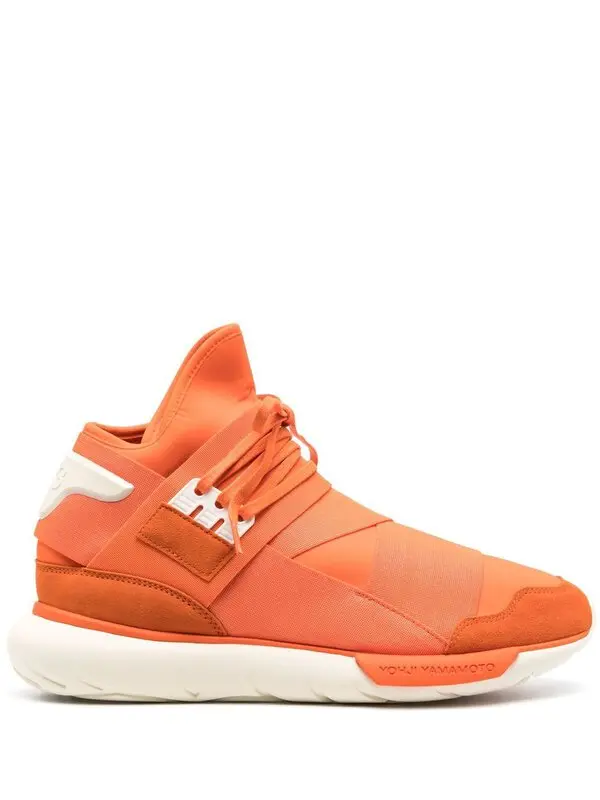 Y3 Qasa High Sneakers - Orange