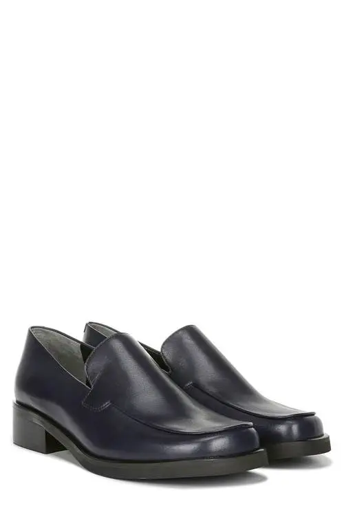 Franco Sarto Bocca Leather Loafer - Dk Blue