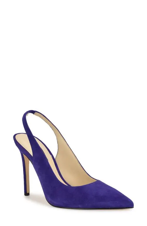 Nine West Feather Slingback Pump - Dark Blue 401