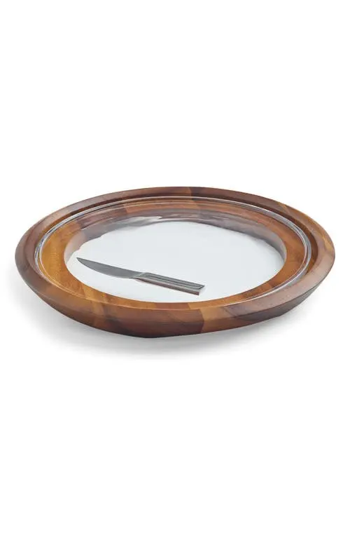 NAMBE Cooper Cheese Tray & Knife Set