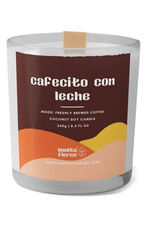 BONITA FIERCE Cafecito Con Leche Candle