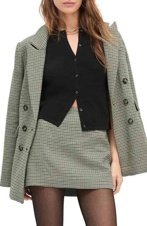 FAVORITE DAUGHTER The Phoebe Houndstooth Blazer - Chesire Houndstooth