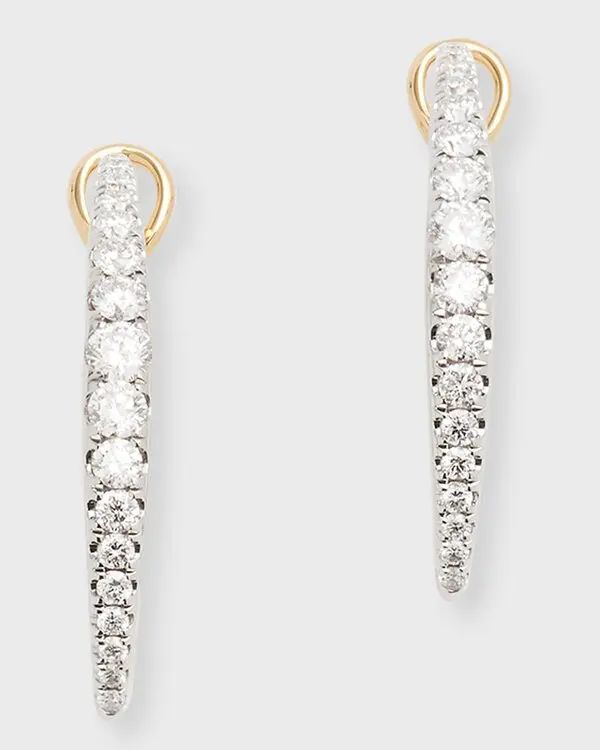 FREDERIC SAGE 18k Graduating Diamond Earrings