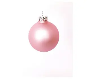 WHITEHURST 40-piece 1.5' Glass Ornament, Matte Finish