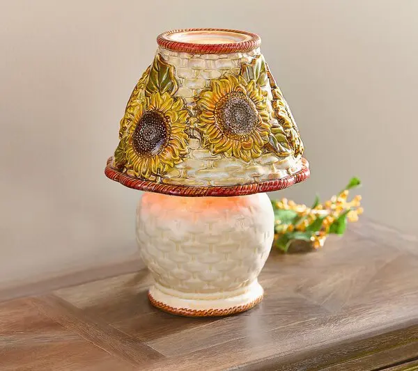 VALERIE PARR HILL 9' Plug-in Harvest Porcelain Accent Lamp Valerie
