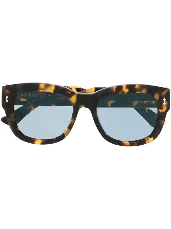 Gucci Branded Square-frame Sunglasses
