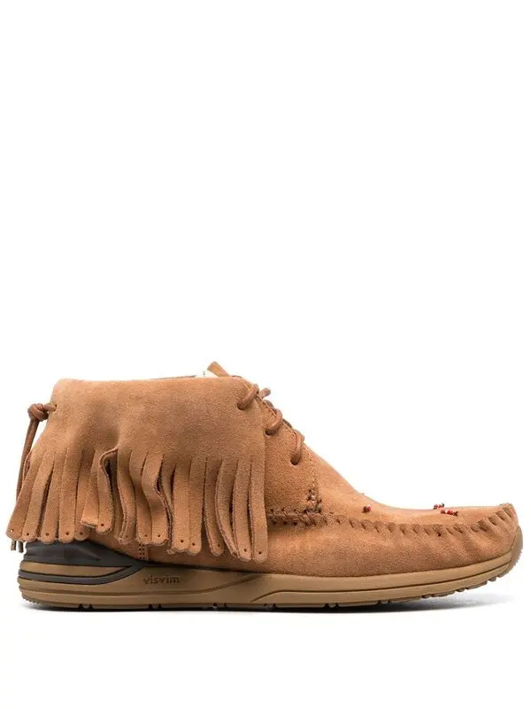 Visvim Fbt Shaman Folk Boots - Brown