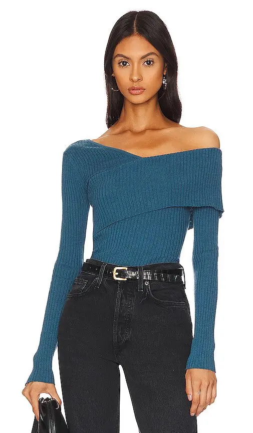 LOVERS AND FRIENDS Booker Sweater - Dark Teal