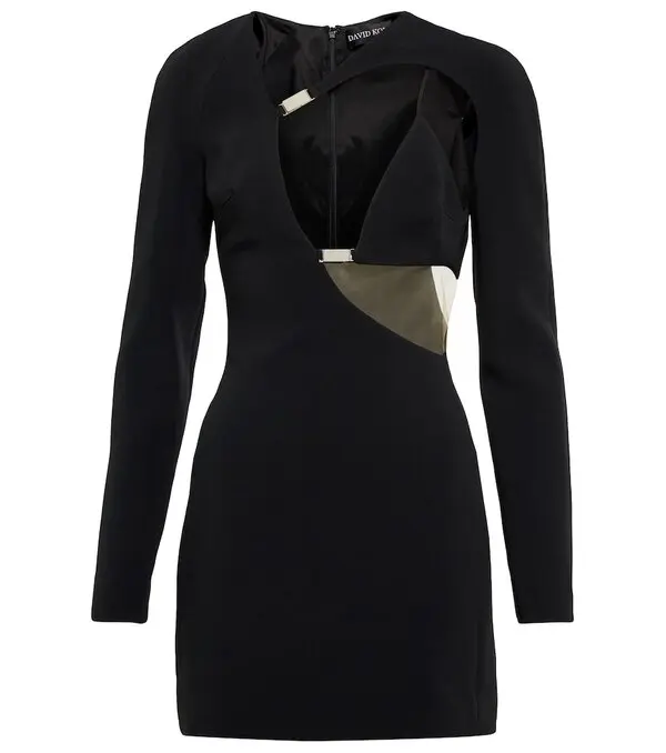 David Koma Cutout Minidress