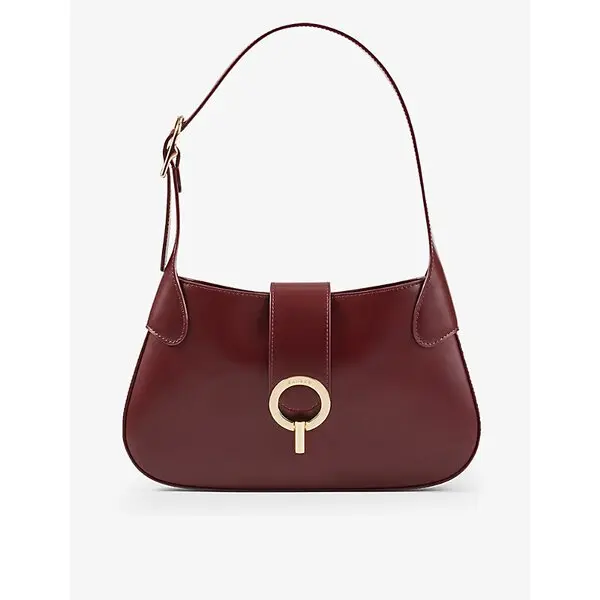 Sandro Sweet Janet Leather Shoulder Bag - Rouges