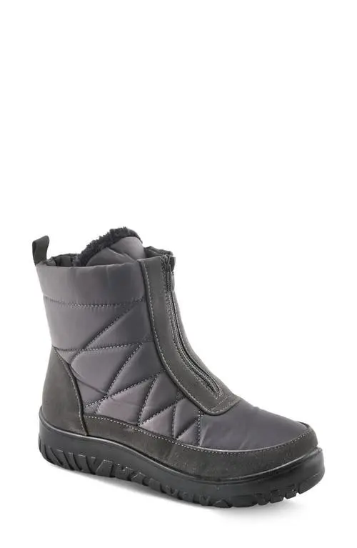SPRING STEP SHOES Lake Effect Waterproof Snow Bootie - Grey
