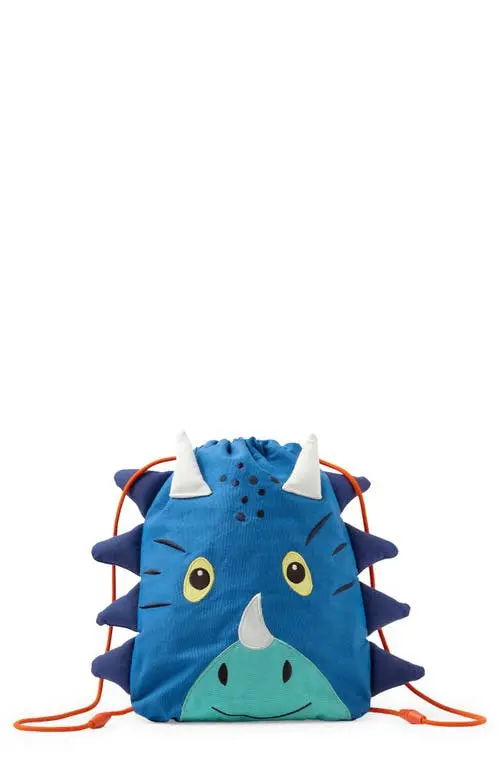 Buy Boden Dino Drawstring Bag - Bright Marina Dinosaur At 40% Off ...